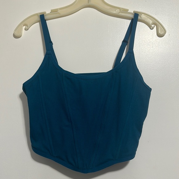 Colsie | Tops | Navy Blue Corset Top | Poshmark